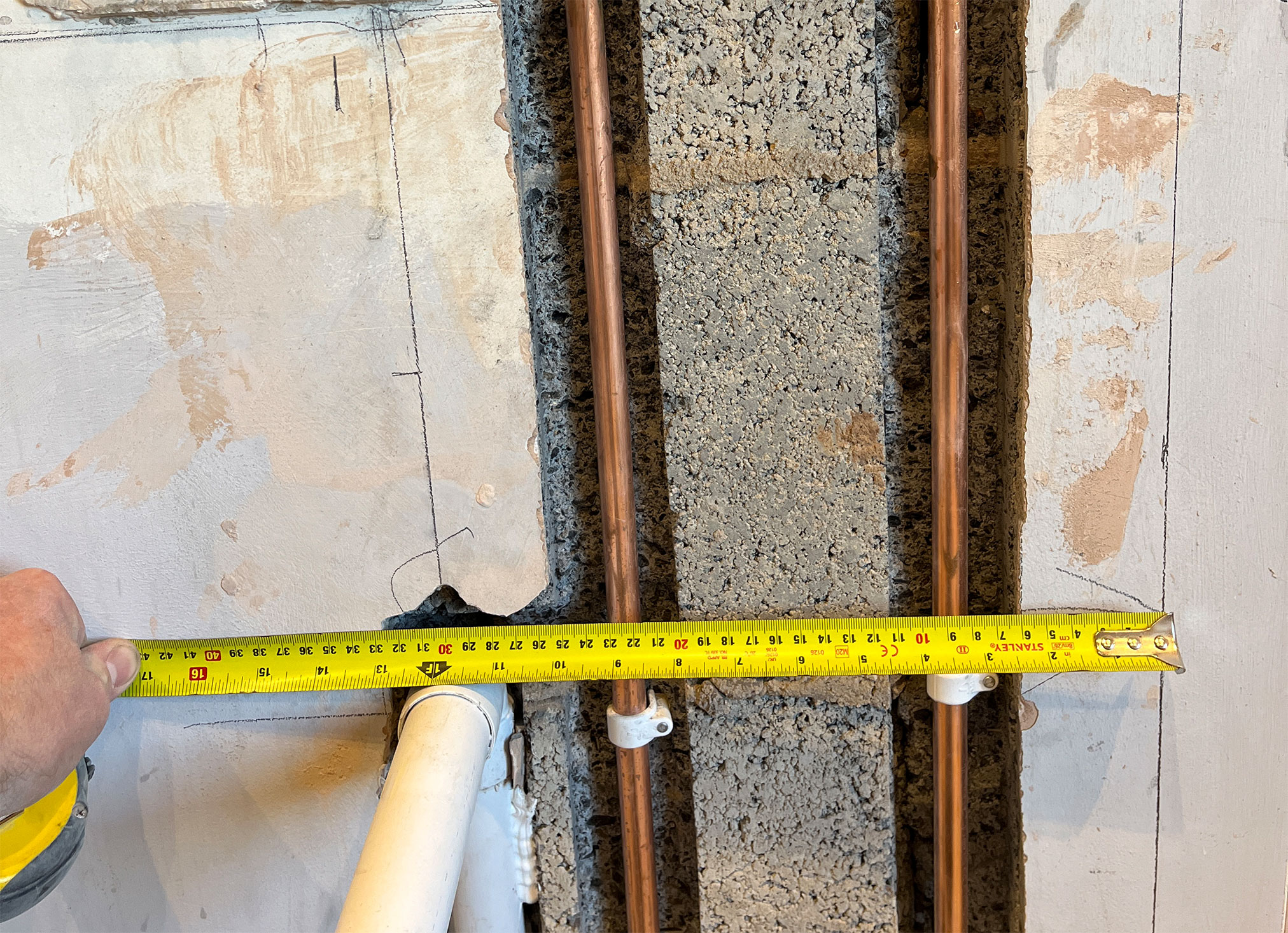 Plumbing and new pipework for new kitchen? - Braun Services